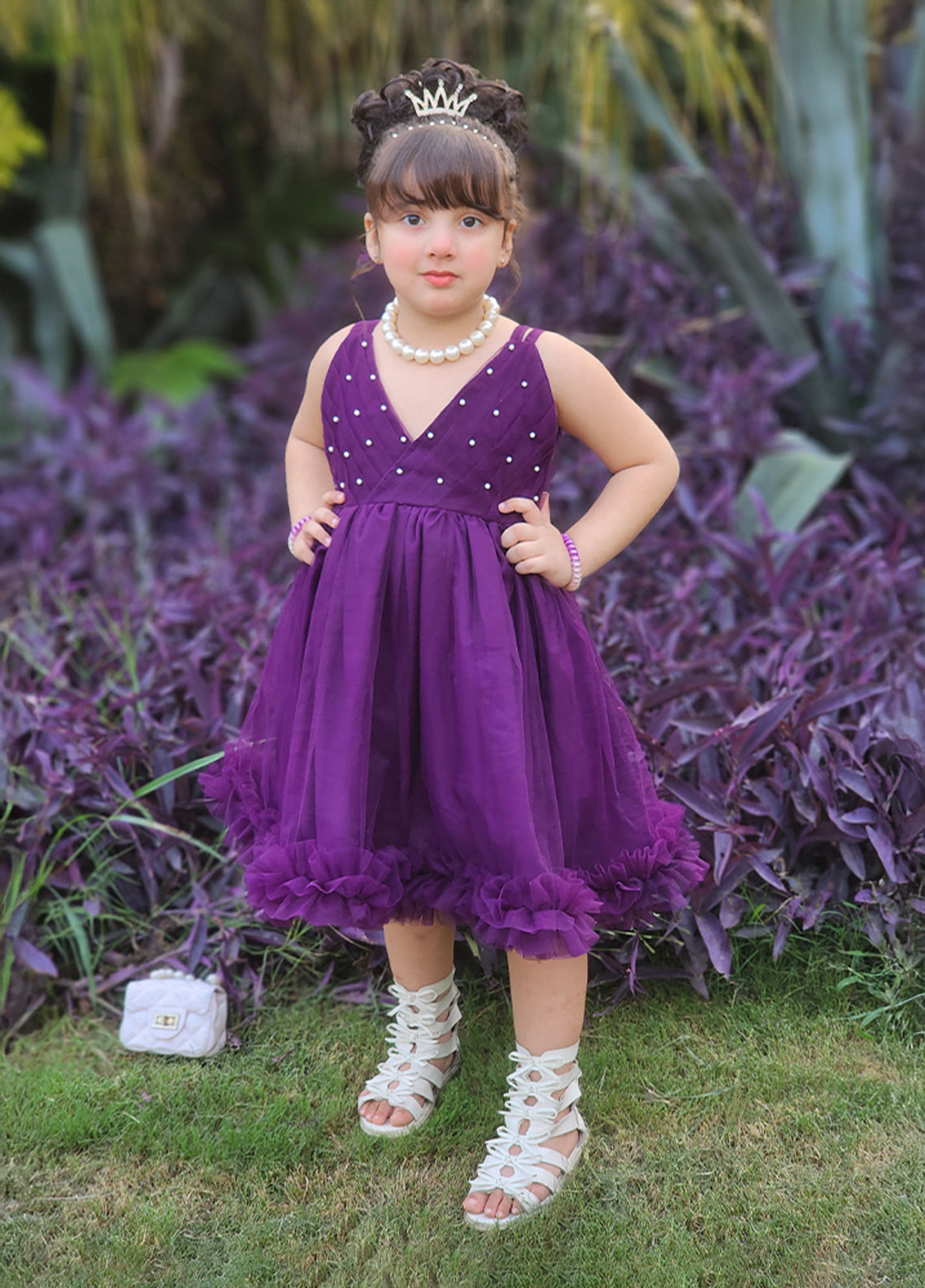 Fairy Bloom by Modest Kids Pret Festive Violet - Festive Collection ...