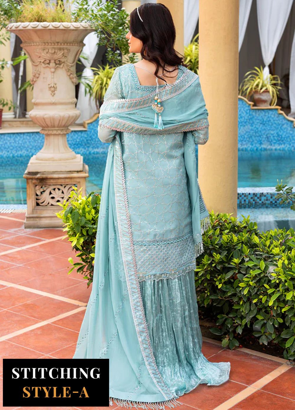 Sahane Embroidered Chiffon Suits Unstitched 4 Piece SNE25HD CT 29006 ...