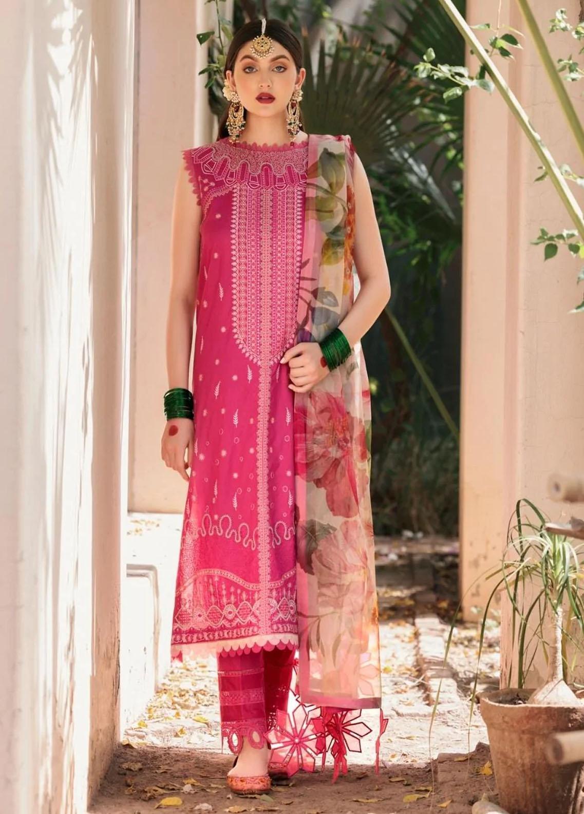 Mehru By Faixa Faixal Embroidered Lawn Suits Unstitched 3 Piece FFX22M ...